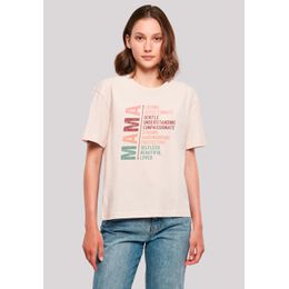 T-Shirt F4NT4STIC "Muttertag Feiern Sie die Mama", Damen, Gr. L, pink, Obermaterial: 100% Baumwolle, oversize, Rundhals, ohne Bündchen, Shirts T-Shirt, Premium Qualität