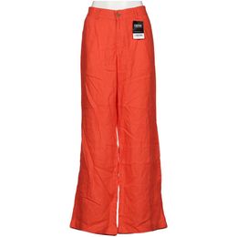 LANDS' END Lands&lsquo; End Stoffhose Damen Gr&ouml;&szlig;e S Second Hand orange