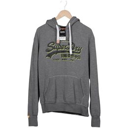 Superdry Kapuzenpullover Herren Größe L Second Hand grau