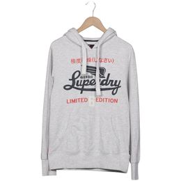 Superdry Kapuzenpullover Herren Größe L Second Hand grau