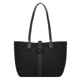 Kate Spade Shopper 'Spade Flower Jacquard Medium Open Tote' female Black size One Size