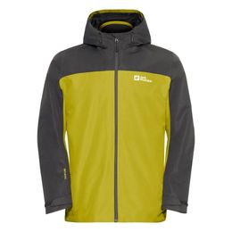 Jack Wolfskin Outdoorjacke 'Taubenberg' Herren Gr&ouml;&szlig;e XL curry / schwarz