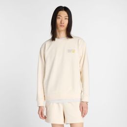 New Balance Sweatshirt 'Athletics Premium' Herren Gr&ouml;&szlig;e XL gelb / grau / wollwei&szlig;