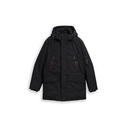 Tom Tailor Winter Jacket male Black size XXXL