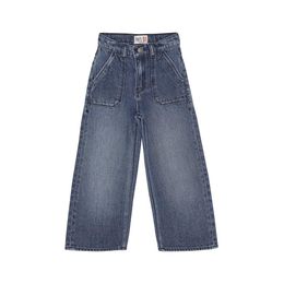 Noppies Jeans 'Prague' M&auml;dchen Gr&ouml;&szlig;e 134 blue denim