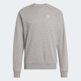 adidas originals Sweatshirt 'Trefoil Essentials' Herren Größe XXL grau / weiß