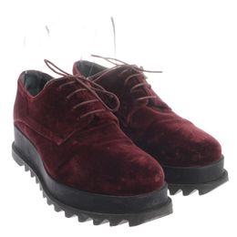 Jil Sander Halbschuhe Damen Gr&ouml;&szlig;e 36 Second Hand bordeaux