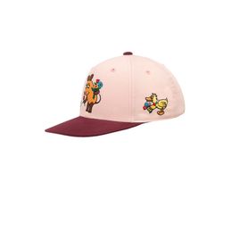 koaa Cap 'Maus - Blustrau&szlig;' Jungen Gr&ouml;&szlig;e 47/50 braun / gelb / rosa / karminrot