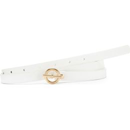 Lascana Damen H&uuml;ftg&uuml;rtel wei&szlig; Gr&ouml;&szlig;e 105