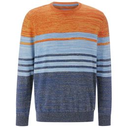 Babista Pullover 'Walnor' Herren Gr&ouml;&szlig;e 4XL navy / hellblau / graumeliert / orange