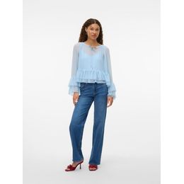 V&eacute;ro Moda VERO MODA Bluse 'VMCamillle' Damen Gr&ouml;&szlig;e XS himmelblau