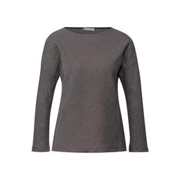 Street One Shirt Damen Größe M dunkelbraun / grau