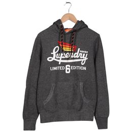 Superdry Kapuzenpullover Herren Größe S Second Hand grau