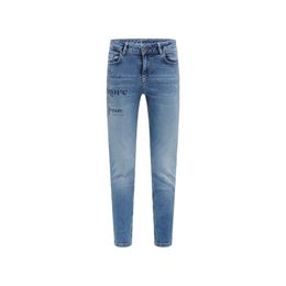 SOCCX Jeans Damen Größe 27 blau