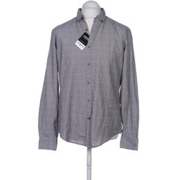 BOSS Black Hemd Herren Größe L Second Hand grau