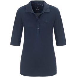 JOOP! - Polo-Shirt mit 1/2-Arm, blau, Gr. 46 / L - Baumwolle
