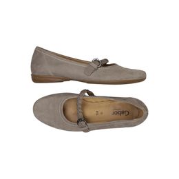 Gabor Ballerina Damen Größe 39.5 Second Hand grau