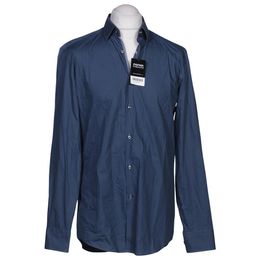 BOSS Black Hemd Herren Größe L Second Hand marine