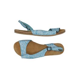 Deerberg Sandalen Damen Gr&ouml;&szlig;e 39 Second Hand hellblau