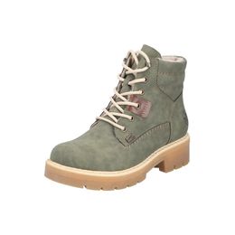 Rieker Schn&uuml;rstiefelette Damen Gr&ouml;&szlig;e 39 gr&uuml;n Winterschuhe