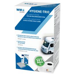 WM aquatec Hygiene-Trio Wasserhygiene Komplettset f&uuml;r Tankgr&ouml;&szlig;e 500 Liter - Wasserkonservierung