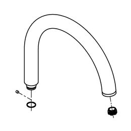 Grohe Auslauf 101320 warm sunset, 101320DA00 101320DA00