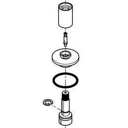Grohe Rosette 101343 chrom, 1013430000 1013430000