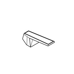Grohe Hebel 101386 Allure Brilliant hard graphite geb&uuml;rstet, 101386AL00 101386AL00