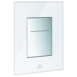 Grohe WC-Bet&auml;tigung Arina 104644 eckig Silk Motion moon white, 104644LS00 104644LS00