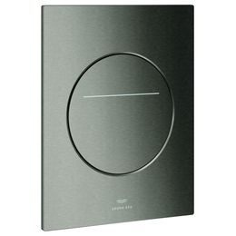 Grohe WC-Bet&auml;tigung Arina 104645 rund Silk Motion hard graphite geb&uuml;rstet, 104645AL00 104645AL00