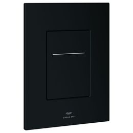 Grohe WC-Bet&auml;tigung Arina 104644 eckig Silk Motion phantom black, 104644KF00 104644KF00