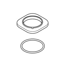Grohe Rosette 106016 chrom, 1060160000 1060160000