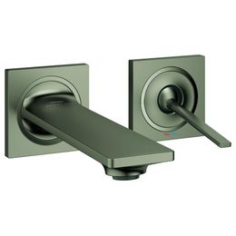 Grohe 2-Loch-Waschtisch-Wandbatterie Allure 19309_2 f&uuml;r 23429 Ausl. 154mm satin graphite, 19309MG2 19309MG2