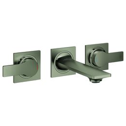 Grohe 3-Loch-Waschtisch-Wandbatterie Allure 20189_2 f&uuml;r 29025 Ausl. 150mm satin graphite, 20189MG2 20189MG2