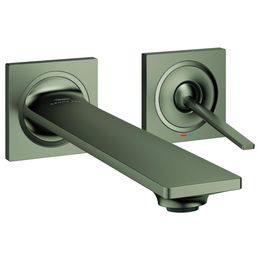 Grohe 2-Loch-Waschtisch-Wandbatterie Allure 19386_2 f&uuml;r 23429 Ausl. 212mm satin graphite, 19386MG2 19386MG2