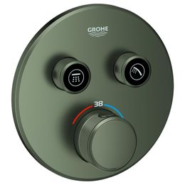 Grohe Thermostat Grohtherm SmartControl 29119 rund 2 ASV satin graphite, 29119MG0 29119MG0