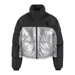 Karl Kani Jacke Damen Gr&ouml;&szlig;e M schwarz / silber Winterjacke