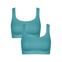 Sloggi Bustier-BH 'ZERO Feel 2.0 Top' Damen Gr&ouml;&szlig;e 110 t&uuml;rkis