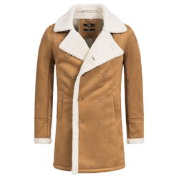 INDICODE JEANS Mäntel 'Barlow' Herren Größe M beige / chamois