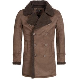 INDICODE Jeans Winter Coat 'Barlow' male Brown size XXL