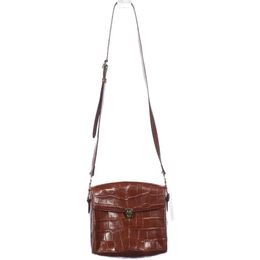 Aigner Handtasche klein Leder Damen Größe One Size Second Hand braun