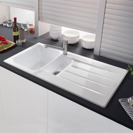 Villeroy & Boch Villeroy & Boch Architectura 60 XR Einbauspüle, Ablaufgarnitur mit Handbetätigung, reversibel
