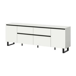 Möbel Kraft Lowboard weiß Maße (cm): B: 180 H: 64 » Möbel Kraft