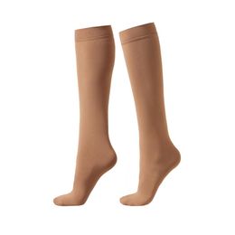 CALZEDONIA Socks 'THERMO' female Beige size One Size