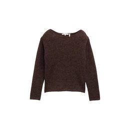 Tom Tailor Denim Pullover Damen Größe S schoko / braunmeliert