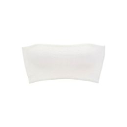 Buffalo Buffalo Bandeau-Bikini-Top Damen Gr&ouml;&szlig;e 60 creme / wei&szlig;