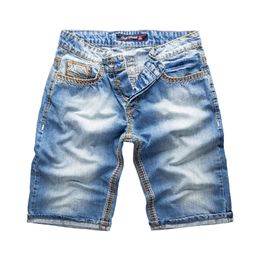 Rock Creek Shorts Jeansshorts dicke Naht Regular Fit