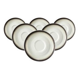 Seltmann Weiden Teeuntertassen Terra ø 13,5 cm 6er Set