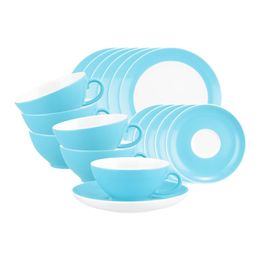 Seltmann Weiden Teeservice Liberty Pure Colors 18er Set
