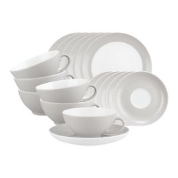 Seltmann Weiden Teeservice Liberty Pure Colors 18er Set